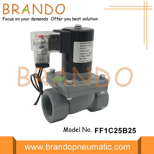 1'' Anti Corrosive CPVC Solenoid Valve 24V 220V China Manufacturers Suppliers Factory Exporter